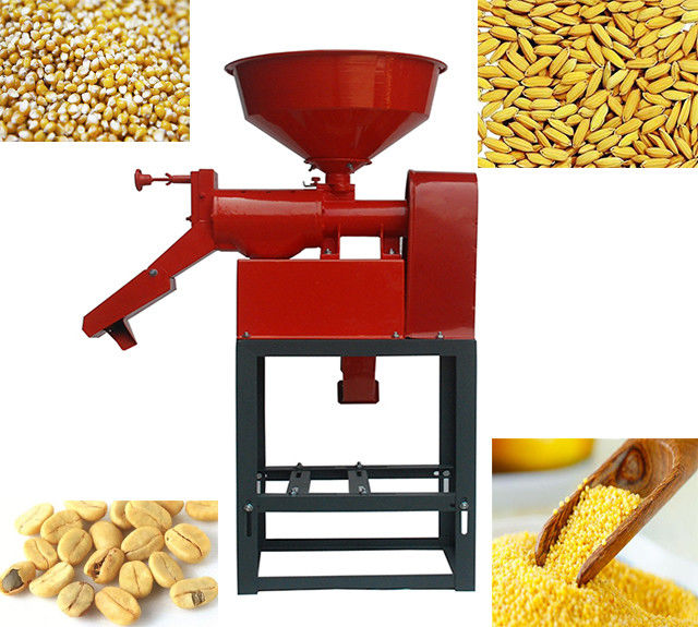 1400r/Min Mini Rice Mill Corn Husking Machine 2.2kw For Peeling Process