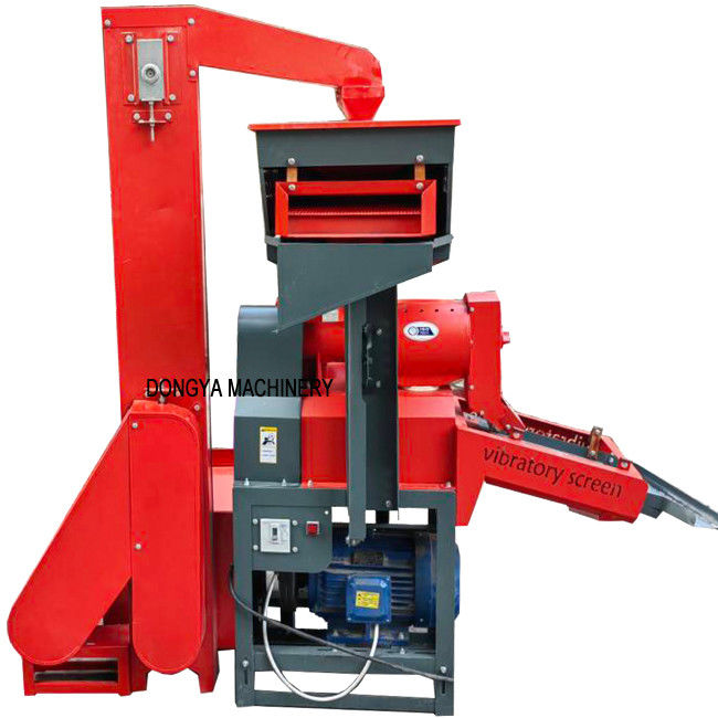 11KW Commercial Combined Rice Mill Machine With Elevator Lifter