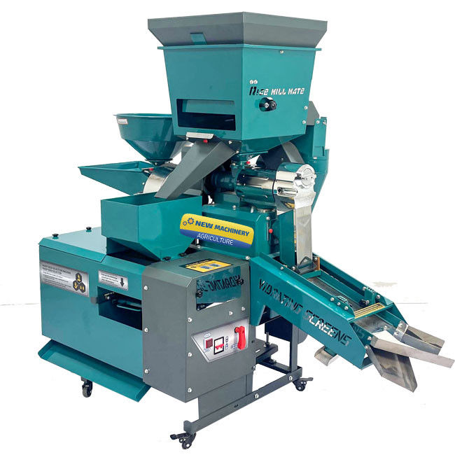 Paddy Seeds Selector Combine Stainless Type Rice Mill Machine 8 In 1 ...