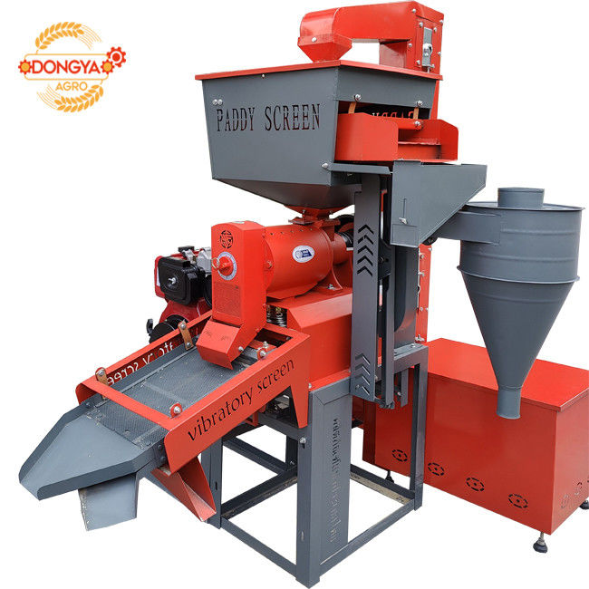 DONGYA AGRO Commercial diesel Engine Rice Mill Machine with Lifter